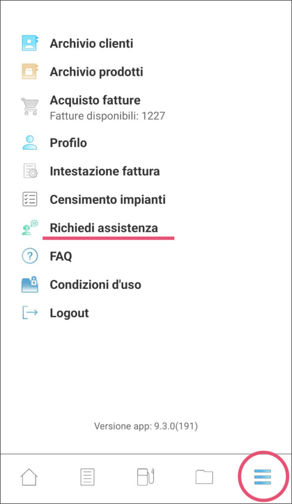 Assistenza - fattura1click